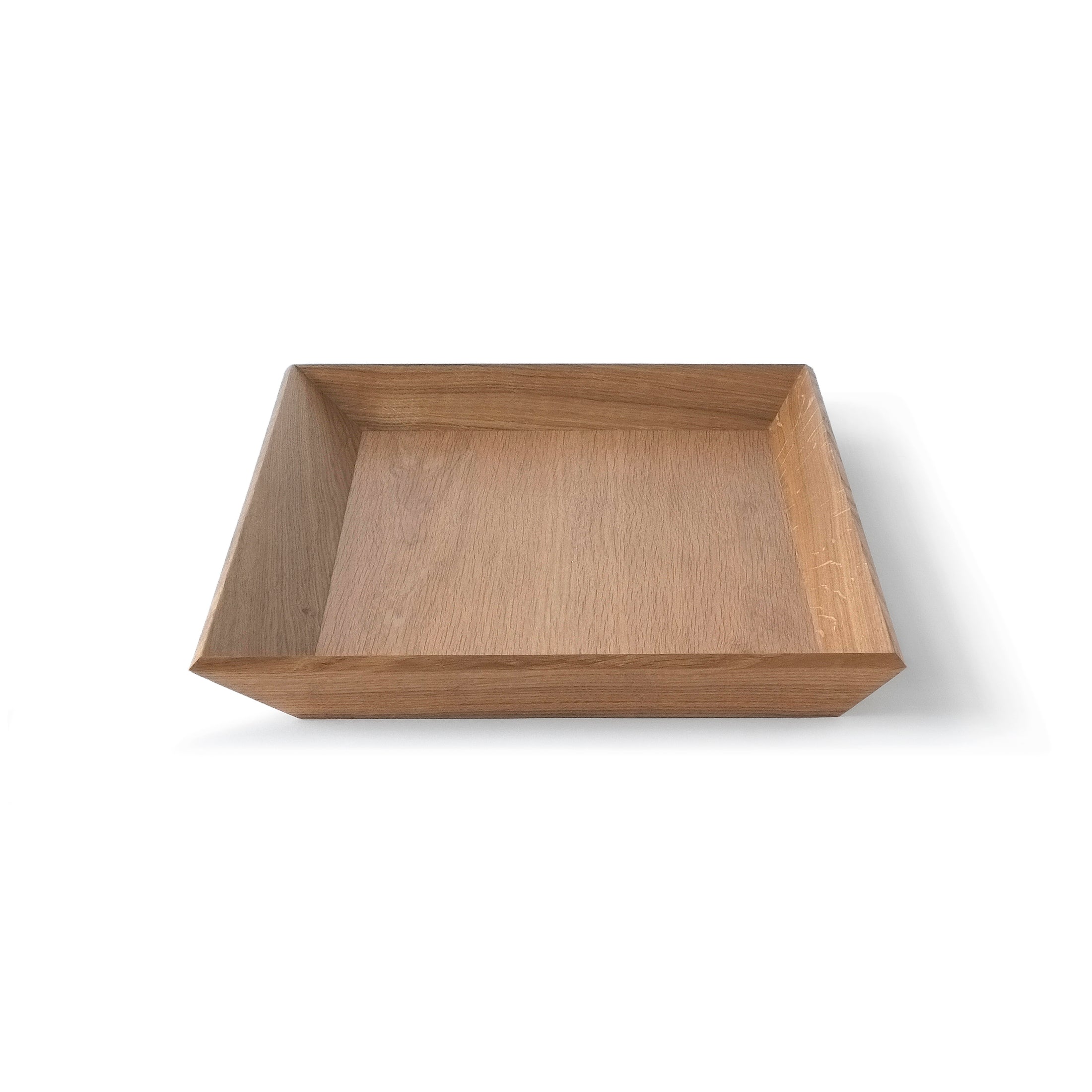 OBLIQUE Tray in natural oak – nieven